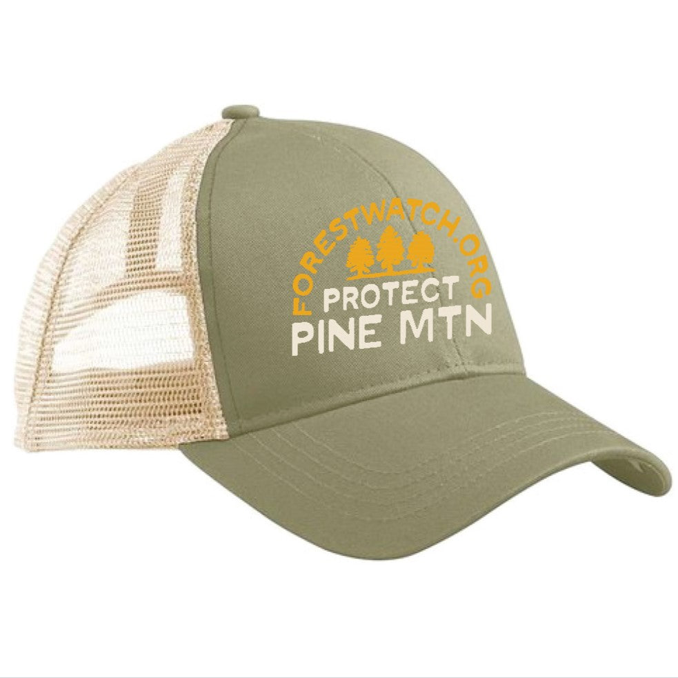 Protect Pine Mountain Trucker Hat – The ForestWatch Store